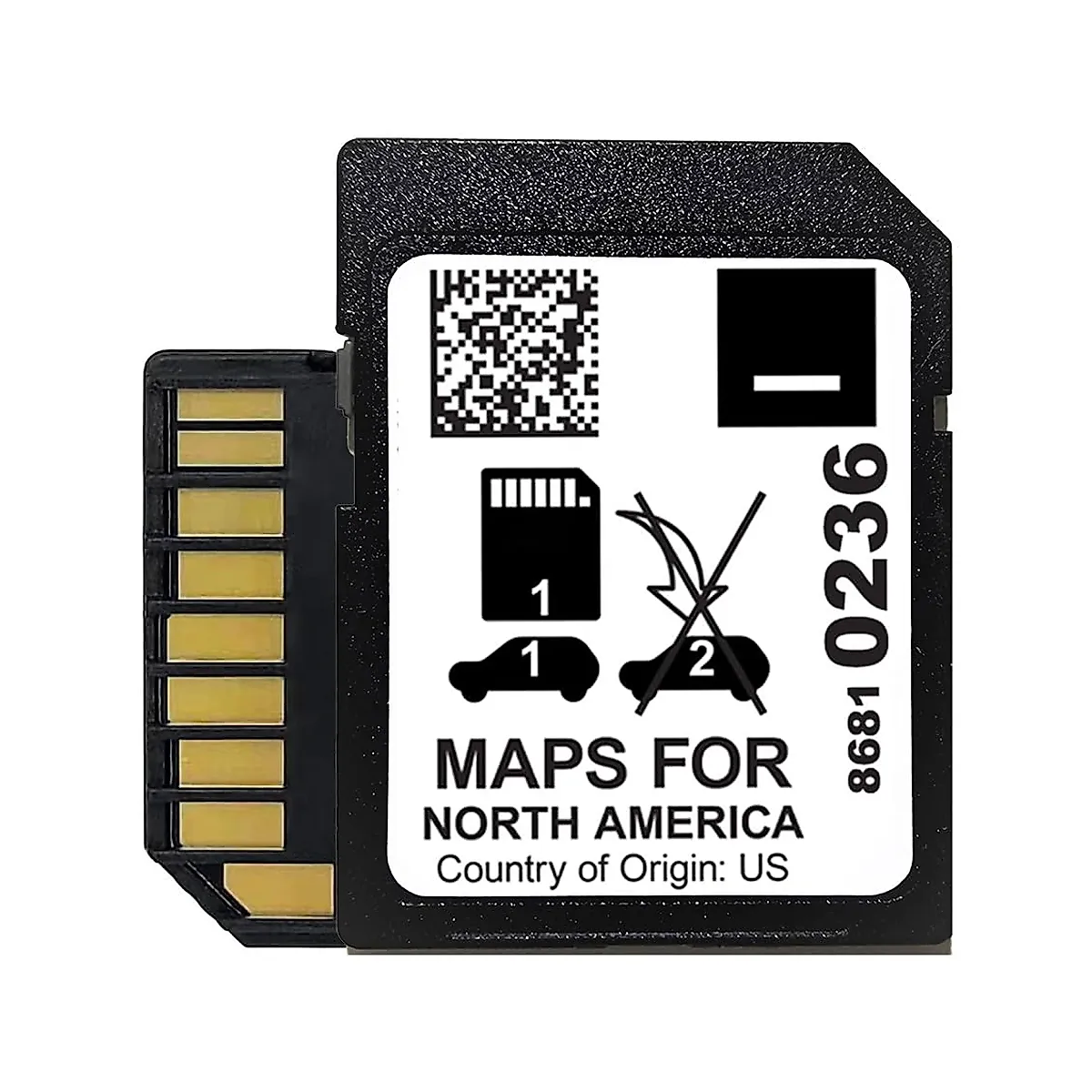 Latest 86810236 SD Card Map Compatible with Cadillac Ct5 Ct6 Buick Enclave Encore 2019-2021 USA map