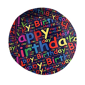 Happy Birthday Bucket Hat Fisherman Hat Beach Travel Sun Hat Outdoor Cap for Unisex Men Women