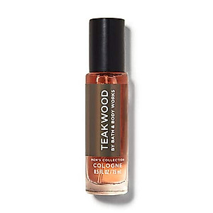 Bath and Body Works Teakwood Mini Cologne 15 mL,0.5 Fl Oz (Pack of 1)