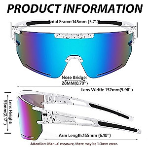 FEISEDY Sports Sunglasses Women Men Cycling Running Driving Skiing Fishing Biking Outdoor Glasses UV Protection Lens B2328