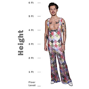 Novelty Native Harry Cardboard Cutout Merch Life Size Poster Standee - Gift for Parties, Events, Bedroom Decor, Office