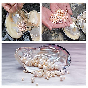 Women Choker Necklace Black Pearl Strand Necklace Bride Jewelry 10mm Big Faux Pearl Necklaces 18"