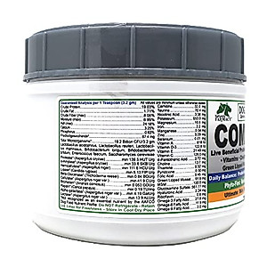 Dogzymes Complete - Probiotics, prebiotics, Glucosamine, Chondroitin, MSM and Hyaluronic Acid, Complete Skin and Coat Care (1 Pound)