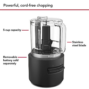KitchenAid Go™ Cordless Food Chopper - battery sold separately, KFCR500