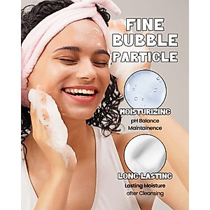 CHASIN' RABBITS Mindful Bubble Cleanse | Vegan All In One Face to Body Bubble Cleanser | Pore Purifying with Charcoal face wash for mens, For Oily Skin | 200mL/6.76 fl. oz