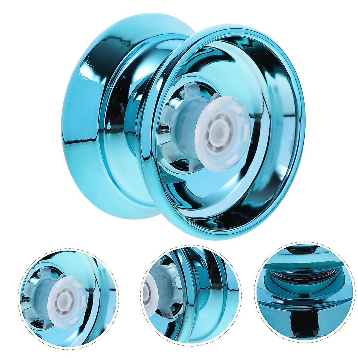 TOYANDONA 1 Set Small Yo-yo Balls Metal Yo-yo Balls Yoyo for Beginner Lovely Yo-yo Balls Yo-yos for Beginner Metal