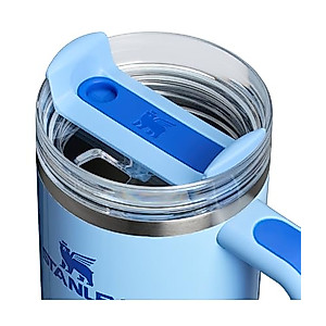 Stanley Quencher H2.0 Tumbler with Handle and Straw 30 oz | Flowstate 3-Position Lid | Cup Holder Compatible for Travel | Insulated Stainless Steel Cup | BPA-Free | Cornflower Gloss
