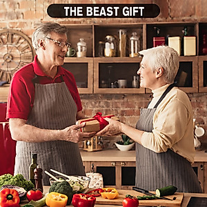 Silicone Cooking Utensils 35 Piece Set, ONATISMAGIN Kitchen Utensil Set Heat Resistant Non-Stick Cookware with Wooden Handle Suitable for Household Necessities Spatula Spoon Set (Pink)