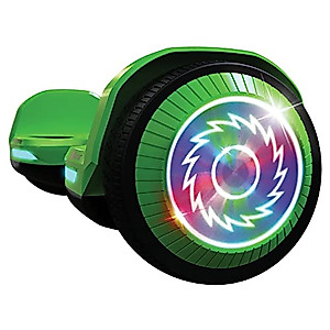 Razor Hovertrax Brights with LED Lights, EverBalance Technology, UL2272 Certified Self-Balancing Hoverboard Scooter for Kids Age 8+, for Riders up to 110 lbs