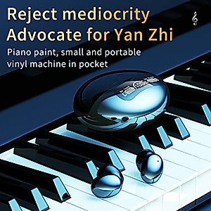 RISTARWH Bluetooth Headphones True Wireless Earbuds with Charging Case IPX7 Waterproof Stereo Sound Earphones Built-in Mic in-Ear Headsets Deep Bass for Sport Sport/Gaming/Workout (Rose Gold)