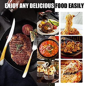 VAVOLO 20 Pcs Silverware Set Service for 4 - Stainless Steel Flatware Set,Food Grade Cutlery Utensil Set,Durable Home Kitchen Eating Tableware Set,Include Fork Knife Spoon Set,Dishwasher Safe