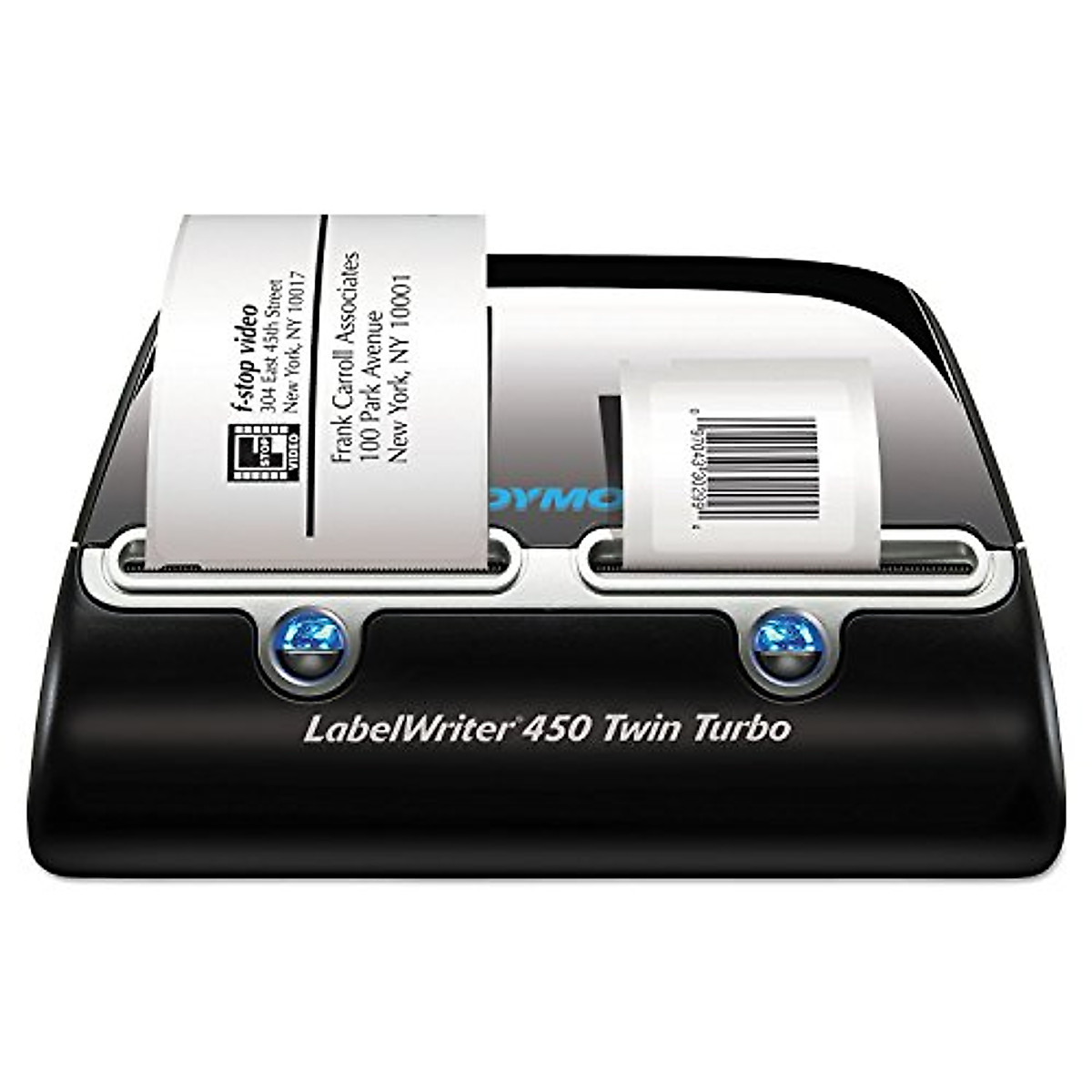 DYMO 1752266 LabelWriter Twin Turbo Printer, 71 Labels/Min, 5 1/2w x 8 2/5d x 7 2/5h (DYM1752266)