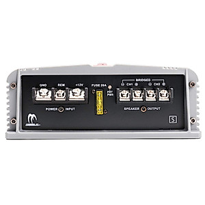 Crunch SA-1100.2 Smash Series 1,100-Watt 2-Channel Class AB Amp