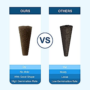 FAFAGRASS Grow Sponges 30 Pcs Replacement for Aerogarden, Eco-Friendly Seed Pods for Indoor Garden Grow Sponges for Hydroponics Growing System Seed Starter kit