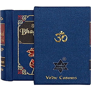 Bhagavad Gita Mini Book (H) (Foil Stamped, Miniature Sized 1.49 x 2.04", boxed)
