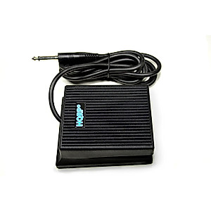 HQRP Foot Switch сompatible with Alesis SR-16 SR-18 Roland CR-1000 Drum Machine DP-2 Damper Sustain Pedal