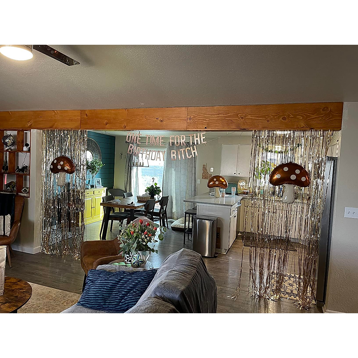 3PCS 31'' Brown Mushroom balloons. Mushroom decor- Alice in Wonderland theme party decoration, Mushroom birthday party supplier. baby shower, wedding, forest plant party decorations.