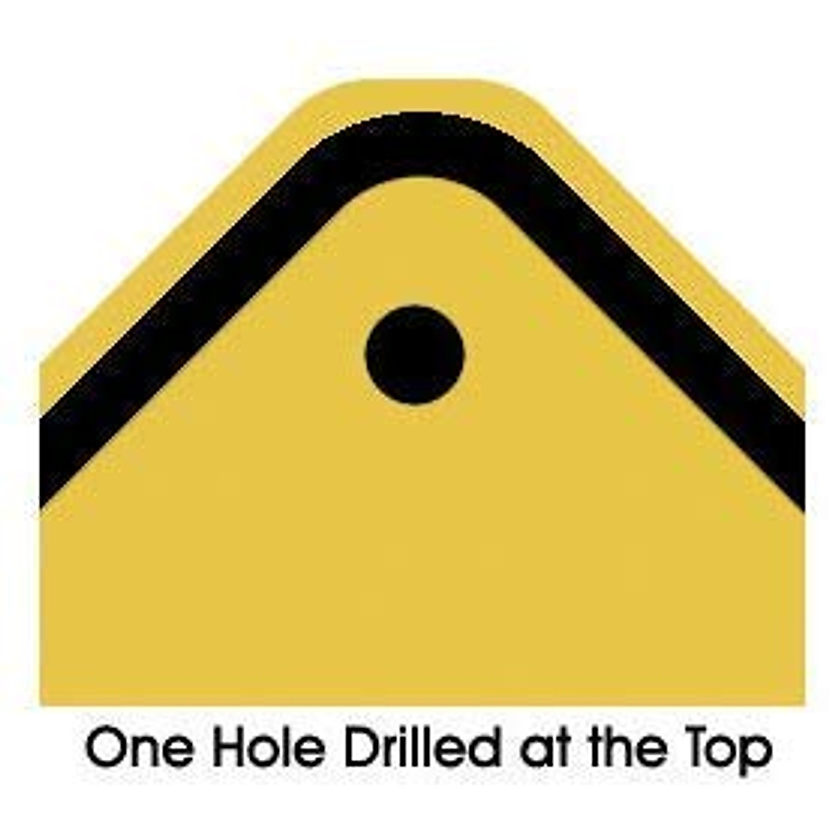 CROSSWALKS Butterfly Crossing 12" X 12" Aluminum Sign (X419)