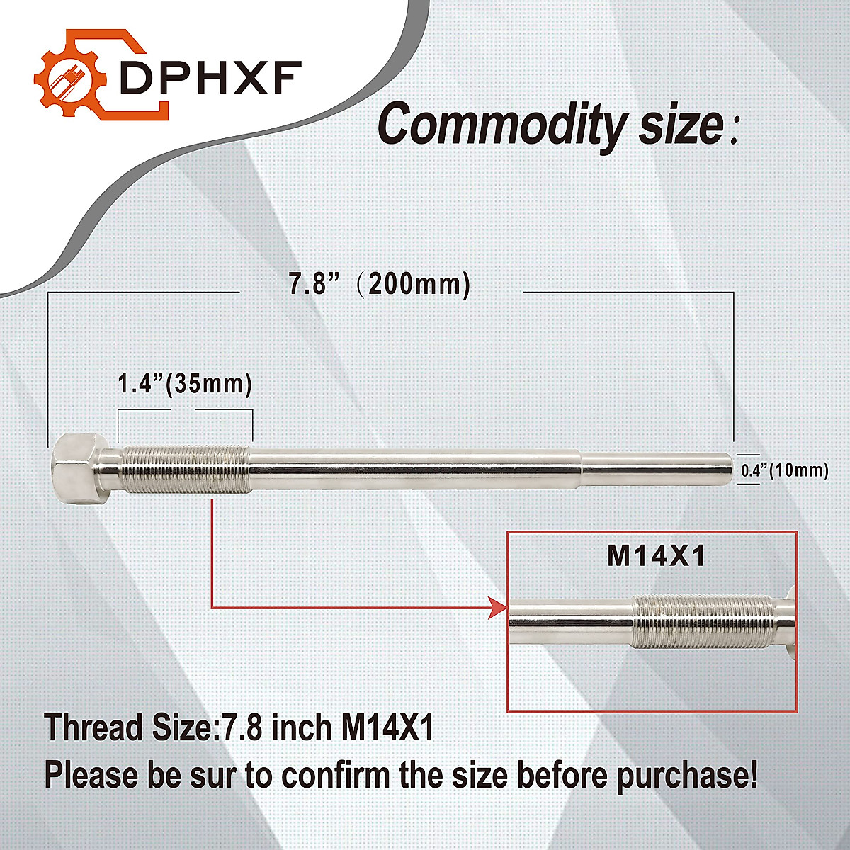 DPHXF Primary Drive Clutch Puller Remover Tool Compatible with Yamaha G1A,G1E,G11A,G14A,G14E,G16E,G21A,G22A and More Replaces 90890-01876-00