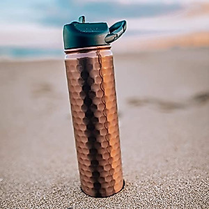 Seriously Ice Cold SIC 27oz Insulated Water Bottle Thermos, Premium Triple Layer Vacuum Stainless Steel, BPA Free Wide Mouth Lid with Carabiner Clip