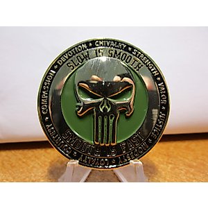 Central New Hampshire Police Special Operations Unit Punisher Challenge Coin