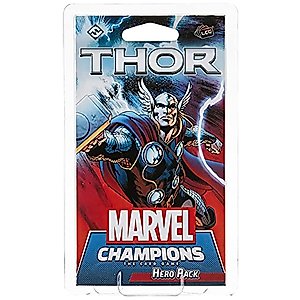 Marvel Champions The Card Game Thor HERO PACK - Superhero Strategy Game, Cooperative Game for Kids and Adults, Ages 14+, 1-4 Players, 45-90 Minute Playtime, Made by Fantasy Flight Games