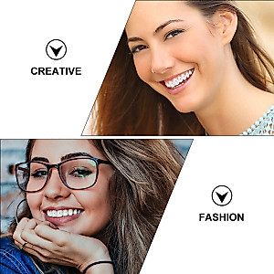 FRCOLOR Teeth Shiny Jewelry 40 Pcs Tooth Tooth Crystals Jewelry gems Gems Crystal Diamond Jewelry