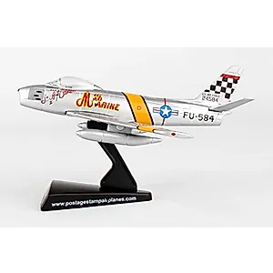Daron Worldwide Trading Stamp F-86 Sabre Mig Mad Marine Jet