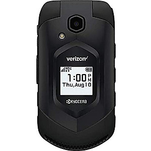 Kyocera DuraXV LTE E4610 Non-Camera Verizon Wireless Rugged Waterproof Flip Phone (Renewed)