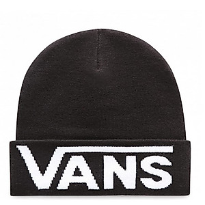 Vans Drop V Tall Cuff Hat Black/White, One Size