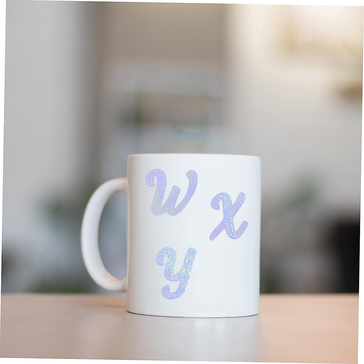 TEHAUX 30 Sheets Alphanumeric Stickers Glitter Diary Stickers Glitter Letters Number Stickers Gemstone Stickers Hand Account Sticker Greeting Card Flash Grid Bottom Fine Sand Golden