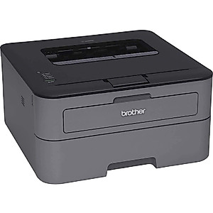2021 Brother Monochrome Laser Printer with Duplex Printing, 2400 x 600 DPI, Automatic Duplex (2-Sided) Printing, up to 27 Pages per Minute, USB Connection, Compact HL-L2300d w/GM USB Cable