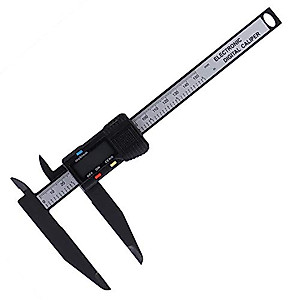 Electronic Measuring Tool, Vernier Caliper, Electronic Digital Caliper 150Mm/300Mm Digital Ruler Caliper Portable Farm Home for(150MM Long-jaw Carbon Caliper)