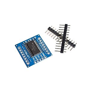 Comimark 1Pcs PCF8575 IIC I2C I/O Extension Shield Module 16 bit SMBus I/O Ports for Arduino