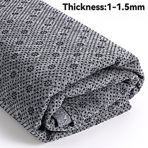 Pllieay 72x40 Inch Non Slip Final Backing Cloth, Vinyl Primary Tufting Cloth Backing Fabric, Non Slip Pad with Plum Blossom Pattern for Carpets Rug Tufting Gun Cushion Punch Needle