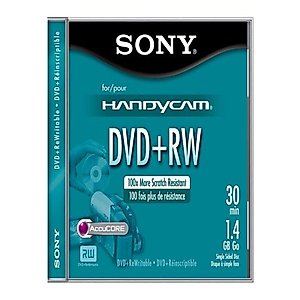 Sony 8cm DVD+RW with Hangtab - Single