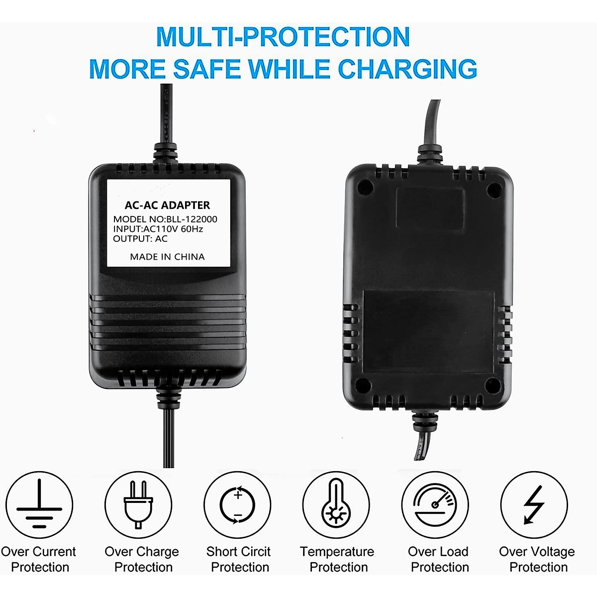 Guy-Tech 9V AC/AC Adapter Replacement for M-Audio MAUDIO Audiophile USB/MIDI Audio Interface Duo USB A/D Converter 9VAC Power Supply Cord Cable PS Wall Home Mains PSU