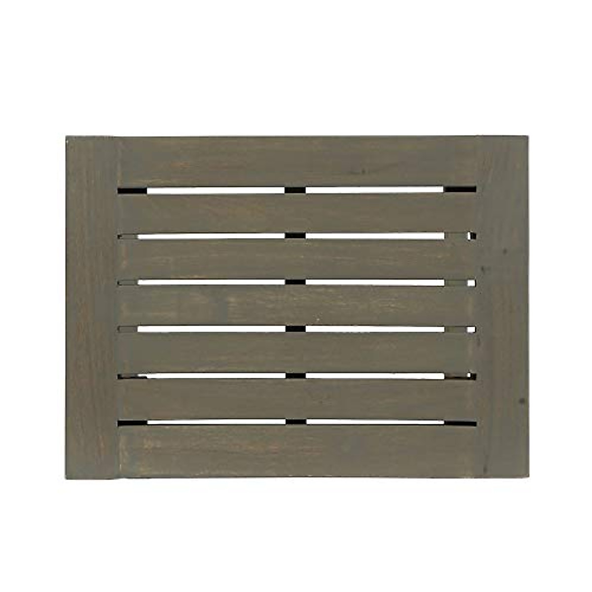 Set of 2 Gray Contemporary Outdoor Bar Stools 30"