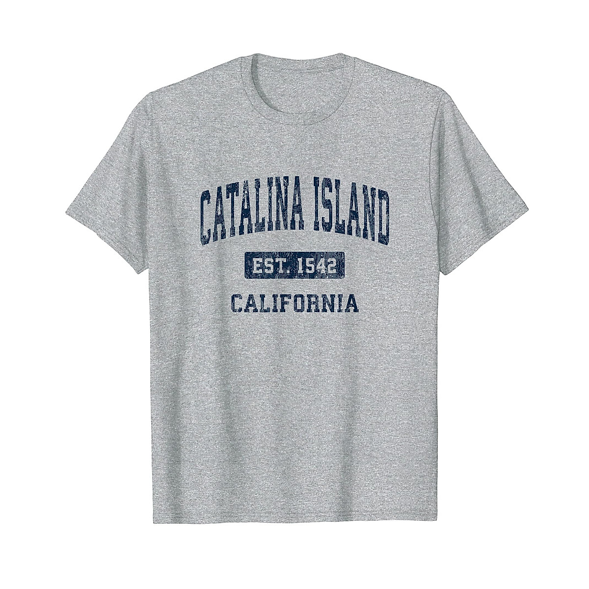 Catalina Island California CA Vintage Athletic Sports Design T-Shirt
