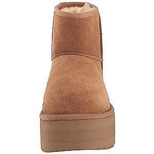 UGG Women's Classic Mini Platform Boots, Chestnut, 9