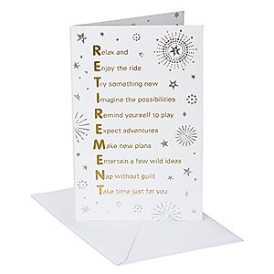 American Greetings Retirement Card (Time of Your Life)