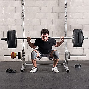 Olympic Barbell Bar 7ft-44LB 1000LB/1500LB/700LB Capacity Olympic Bearing Barbell (700LB-Black)