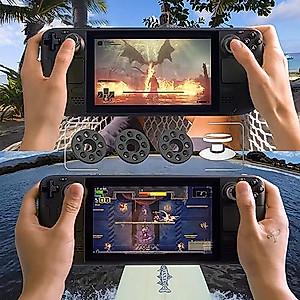 Thumbstick Precision Rings for ASUS USB ROG Kunai 3 Gamepad、Valve Steam Deck、Switch Joy-Con、Razer Kishi / Kishi V2 / JunglecatPS VR2、Pico 3 / Pico 4 Joystick Controller Analog Stick Aim Assist Rings