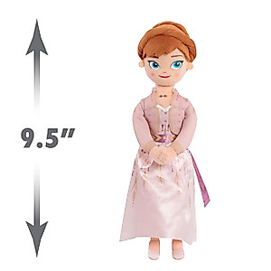 Disney’s Frozen 2 10-inch Small Plush Anna, Officially Licensed Kids Toys for Ages 3 Up by Just Play