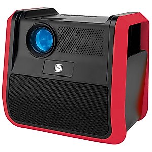 RCA - RPJ060 Portable Projector Home Theater Entertainment System, Long Lasting Battery - 2.5 Hours per Charge - Outdoor, Rechargeable, Speakers - Enjoy without any Cable on the go - Phone/Stick/PC