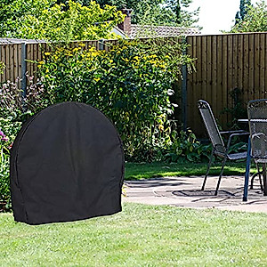 CLISPEED Outdoor Grills Rack Home Fabric Outdoor Firewood Burner Wood Snow Pile Patio Duty Gas Grill Xxcm Protector All- Tarp Hoop Log Garden Water-Proof Storage Use Yard Holder Outdoor Griddle Grill