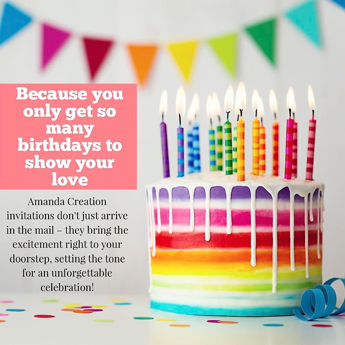 Amanda Creation Axolotl Birthday Party Invitations, 20 5x7 Fill-In Cards with Twenty White Envelopes