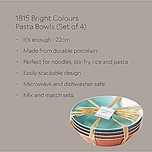 Royal Doulton 1815 Mixed Patterns Pasta Bowl Set of 4