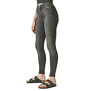 Lucky Brand womens Uni Fit High Rise Skinny Jeans, Global Grey, 4 US