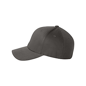 Flexfit 6277 Wooly Combed Twill Cap Dark Gray